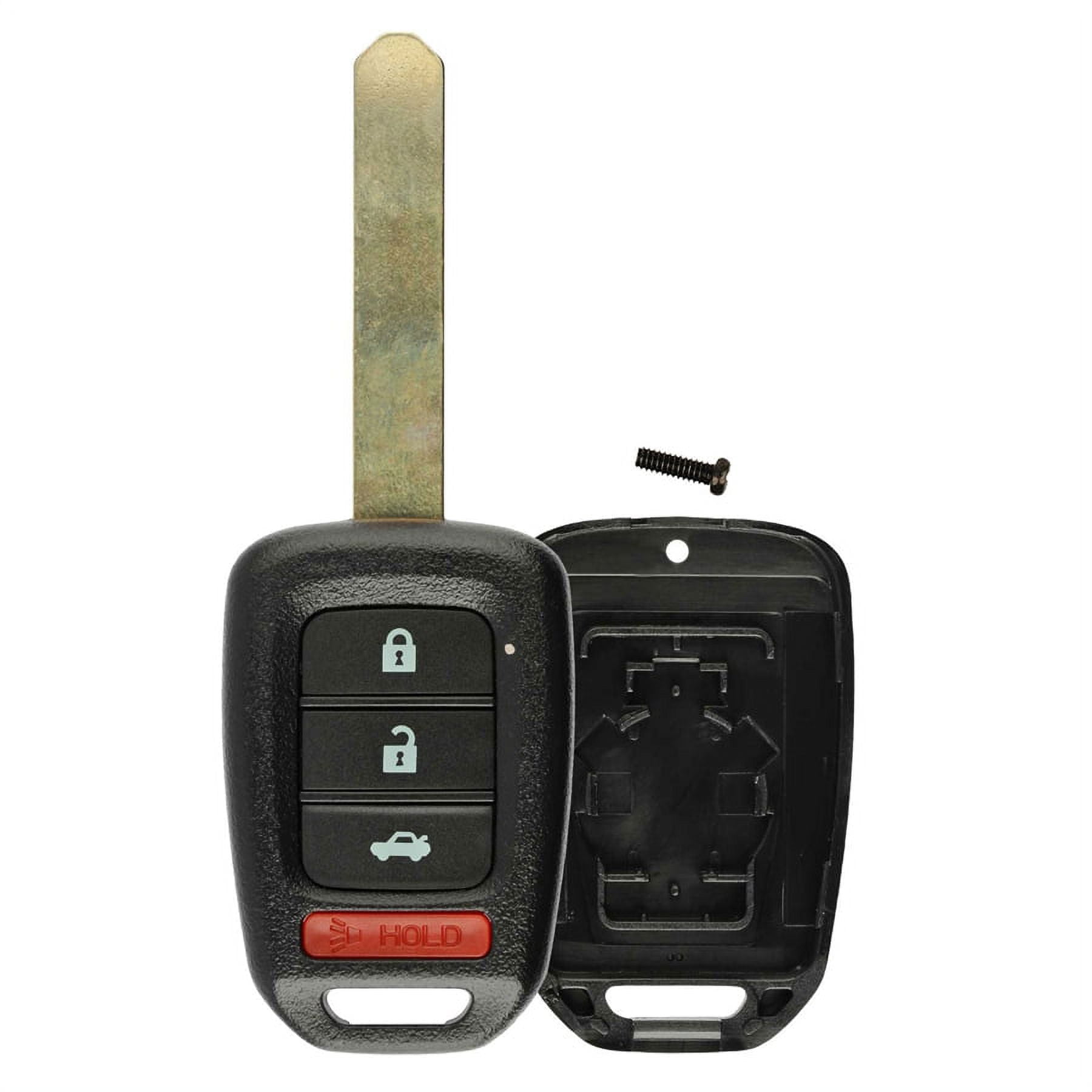 Keylessoption Reliable Automotive Keys and Remotes, Black - Walmart.com