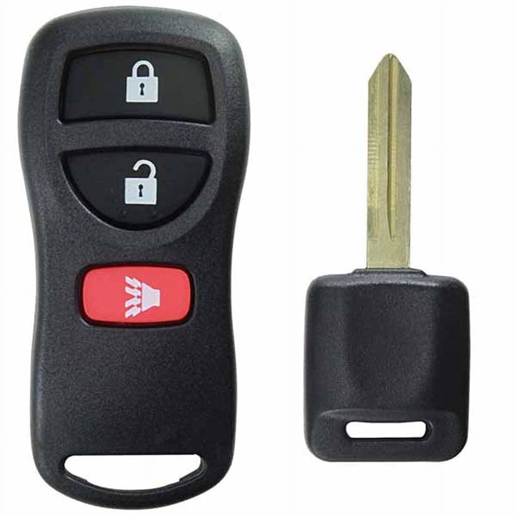 KeylessOption New Keyless Entry Remote Fob Uncut Car Ignition Key For ...