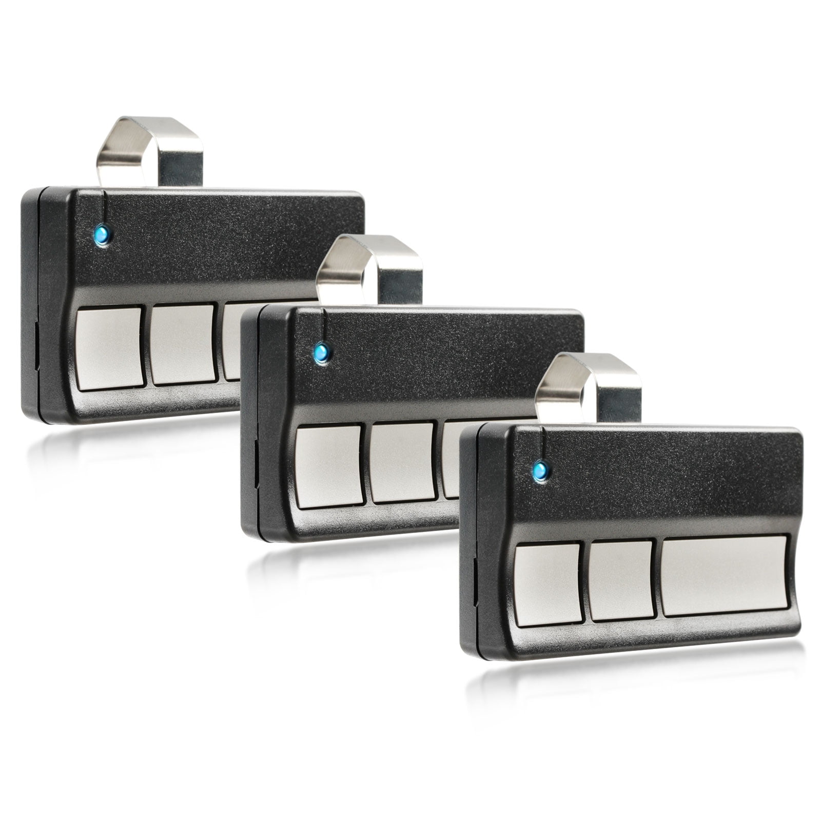 KeylessOption Replacement 3-button Garage Door Remote Opener for ...