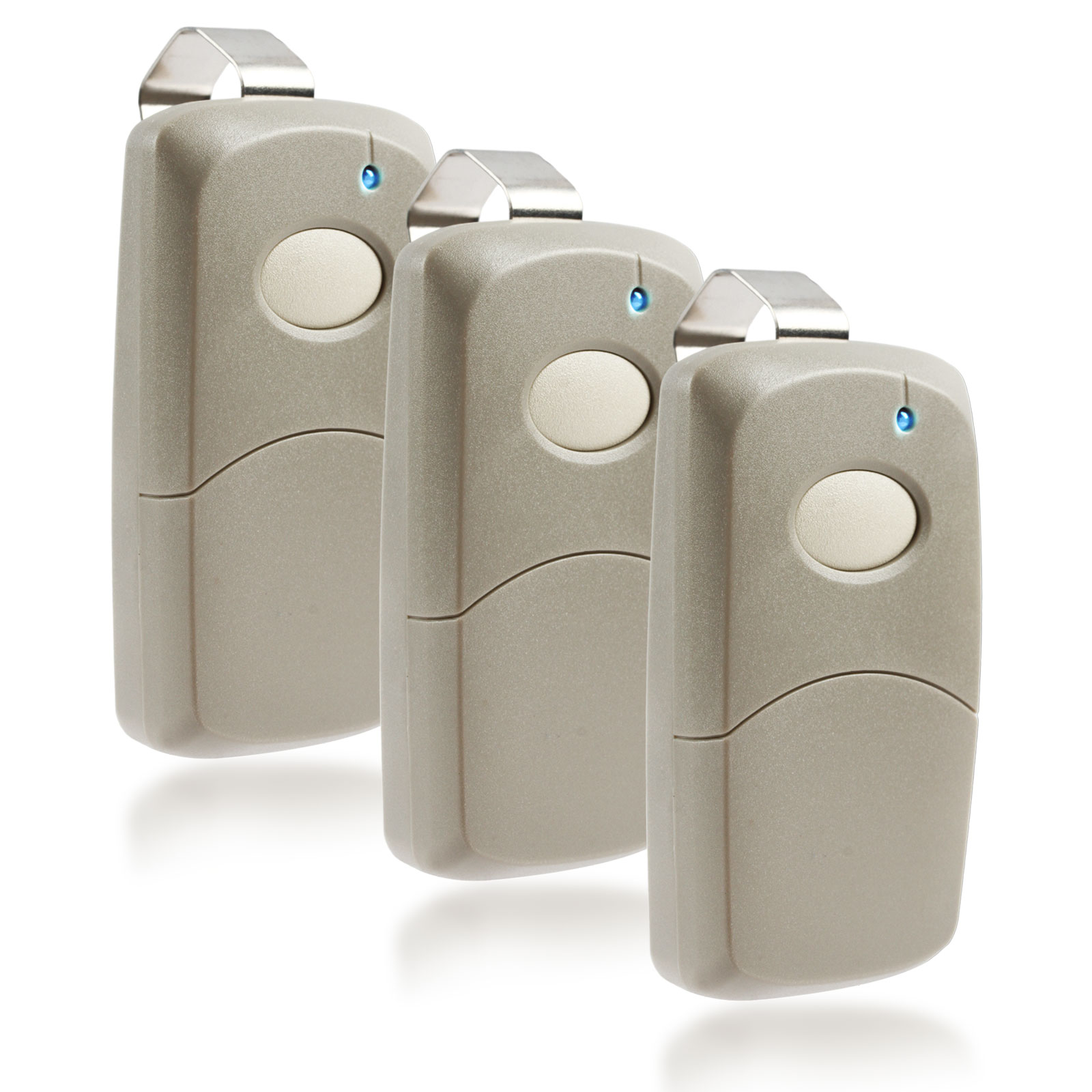 KeylessOption Replacement Garage Door Remote, 2-Button, Linear Multi ...