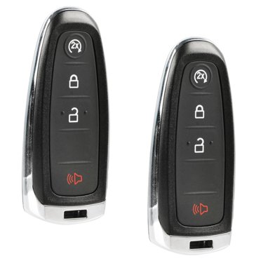 KeylessOption blank key + remote fob for Ford F150 (164-R8117, FL3T ...