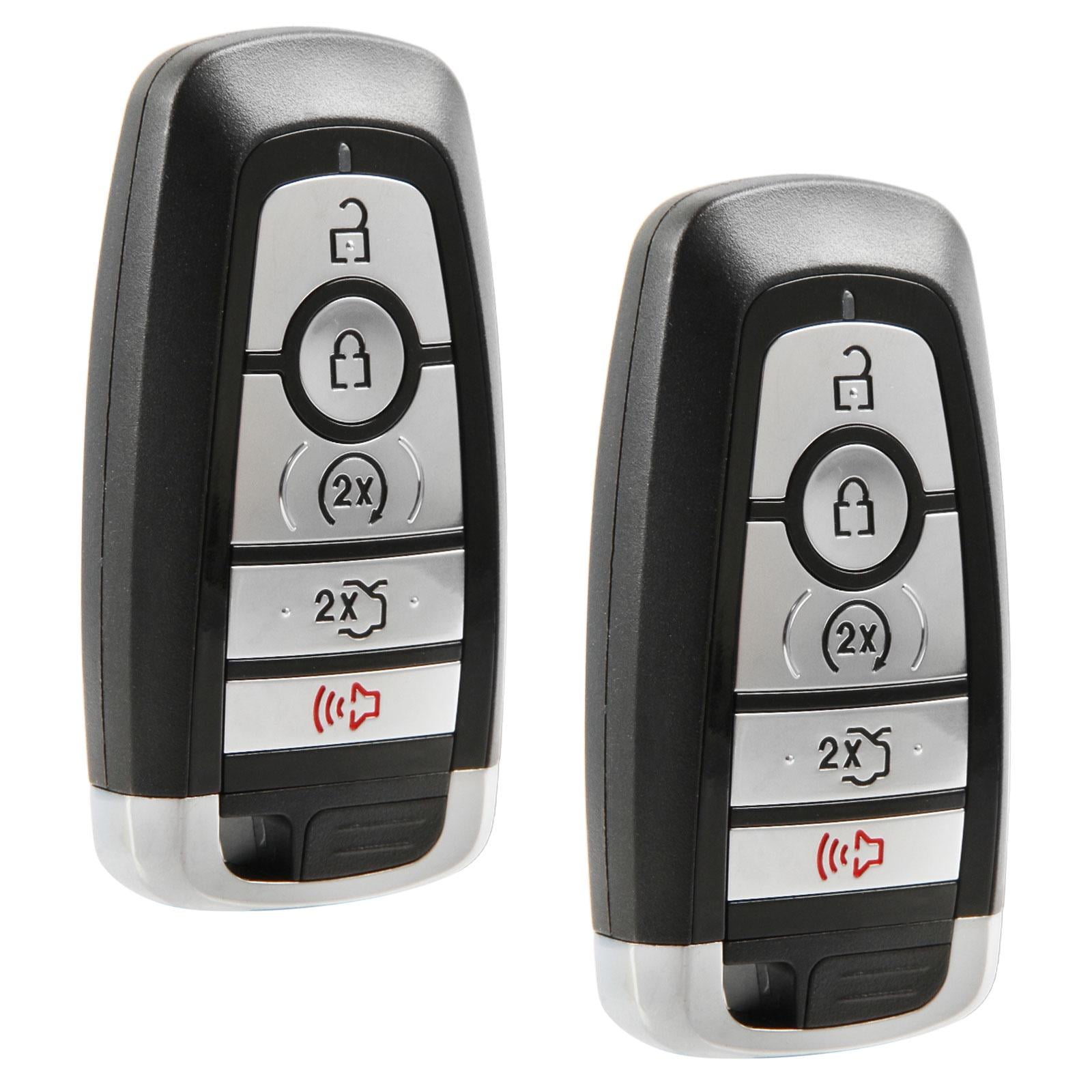 KeylessOption blank key + remote fob for Ford F150 (164-R8149, 164 ...