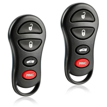 KeylessOption replacement fob and uncut key for Chyrsler, Dodge, Jeep ...