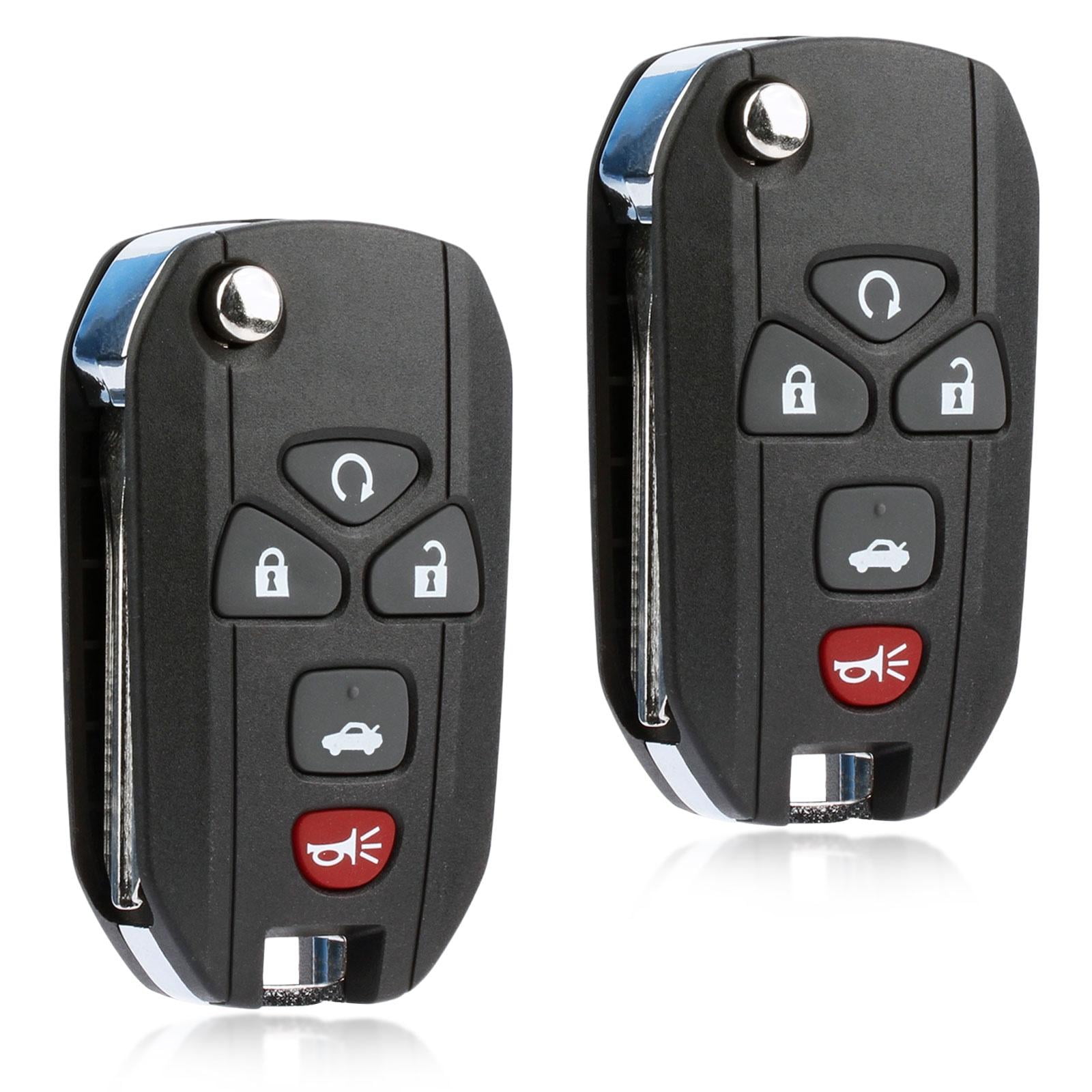KeylessOption replacement blank key + flip style fob for Buick ...