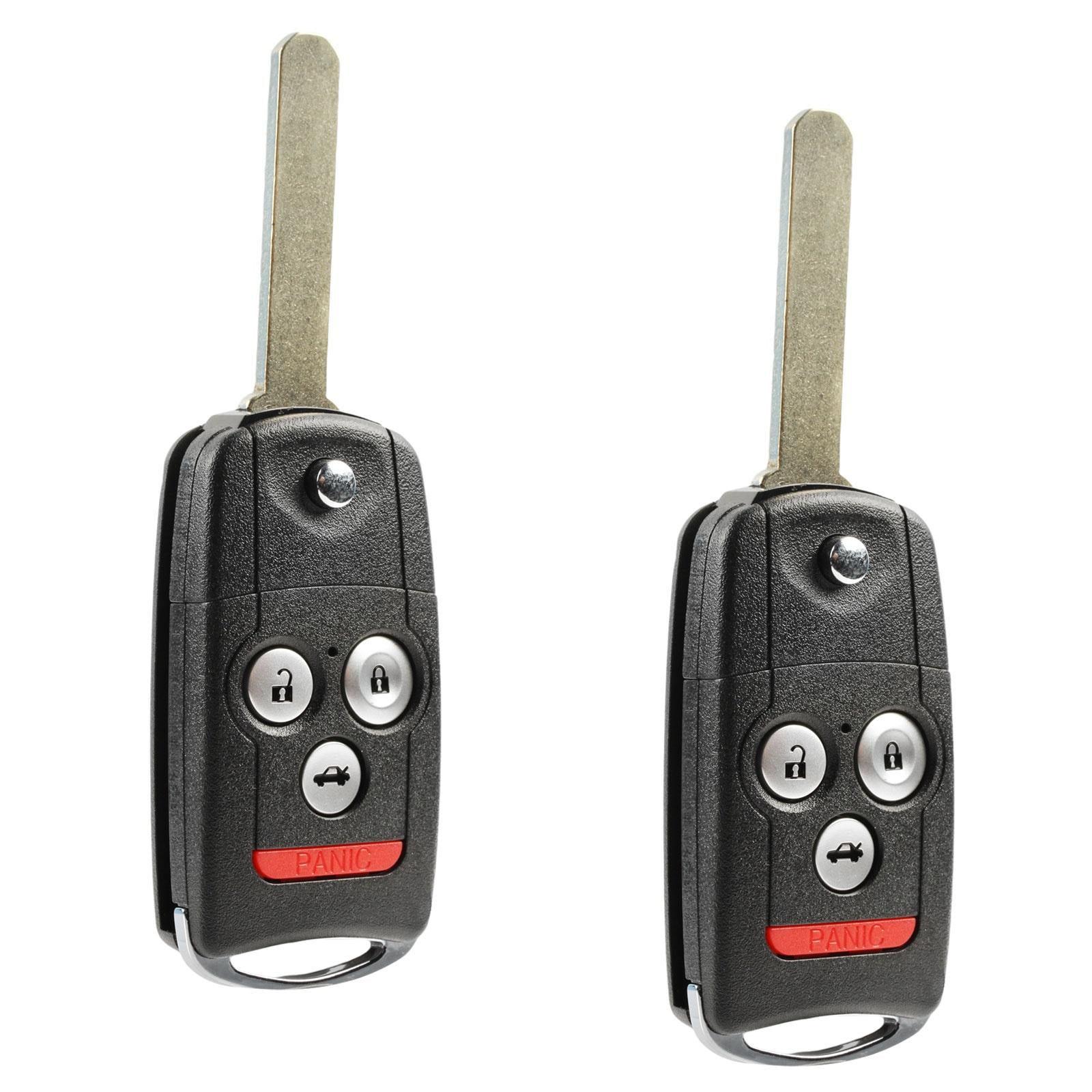 KeylessOption replacement blank key + fob for Acura, Honda (35118TE0A10 ...