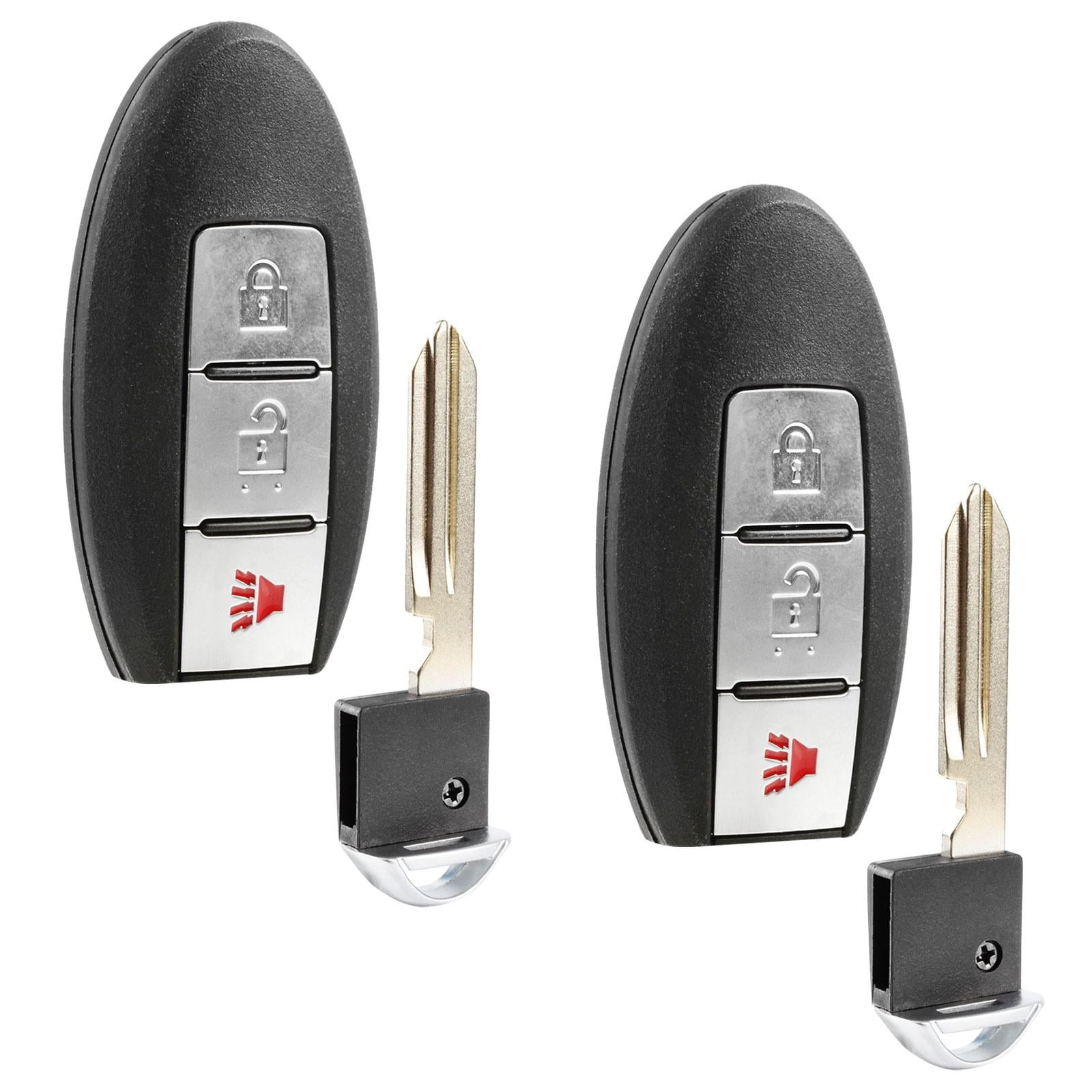 KeylessOption replacement blank key + fob for Nissan, Infiniti (28268 ...