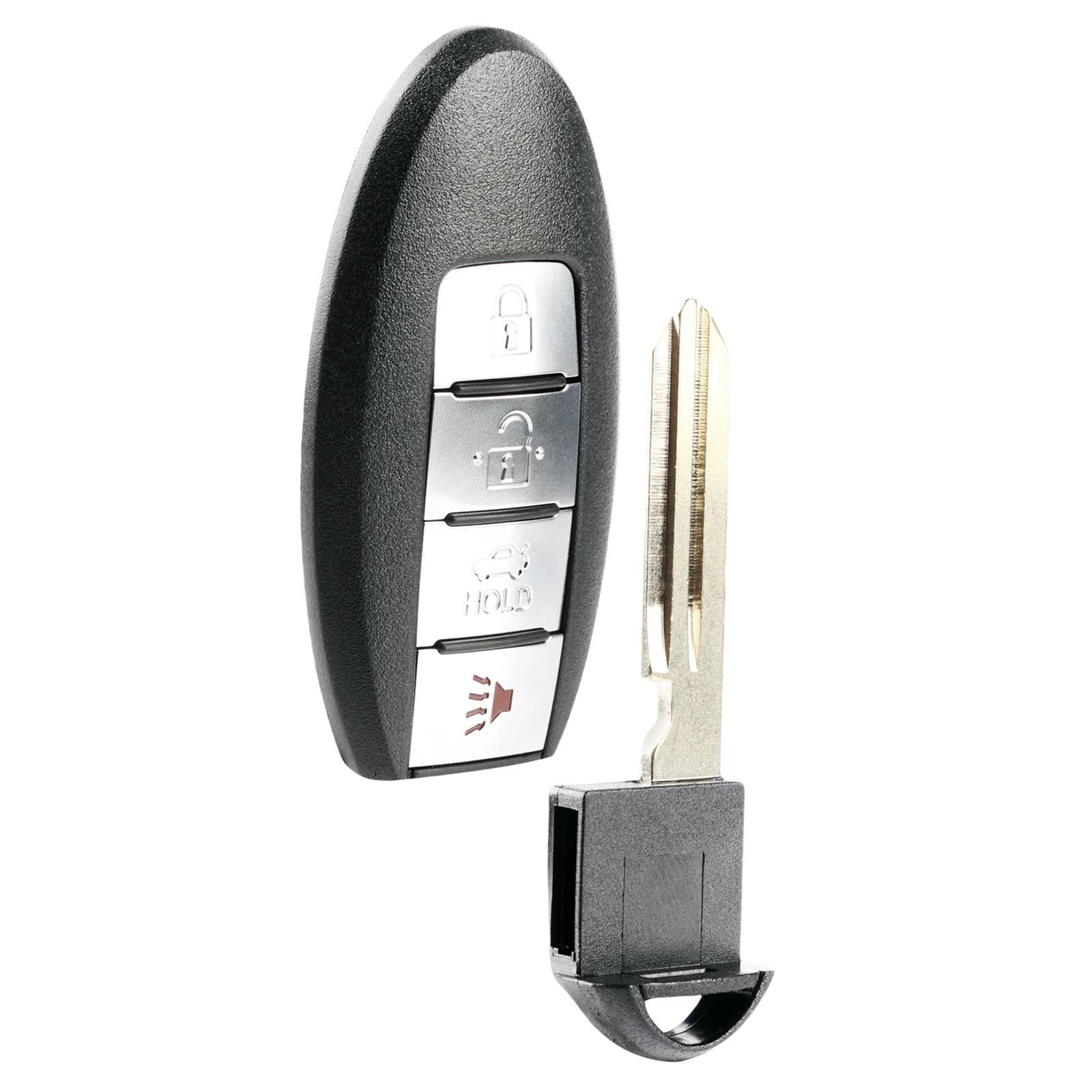 KeylessOption replacement blank key + fob for Nissan, Infiniti (28268 ...