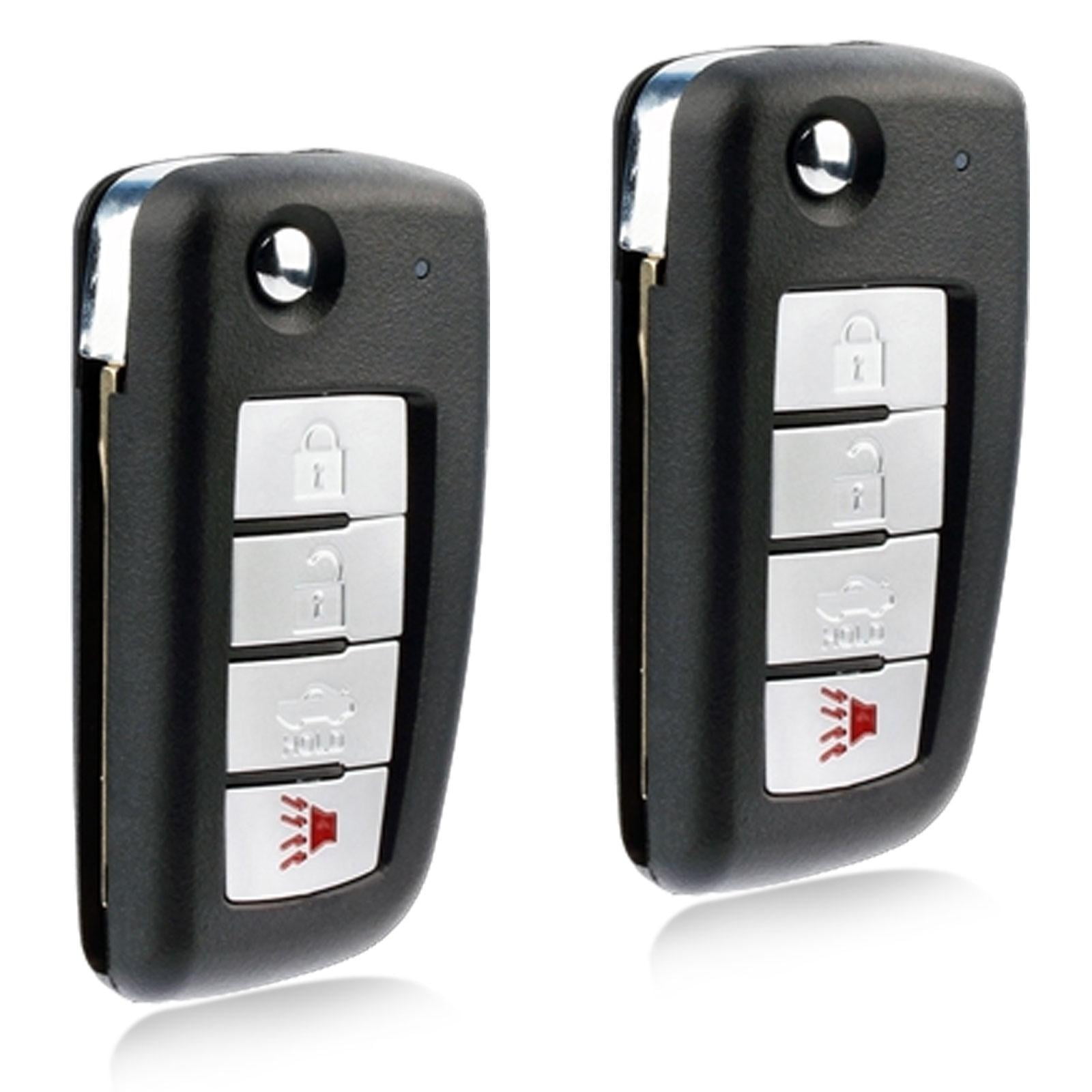 KeylessOption replacement blank key + fob for Nissan, Infiniti ...
