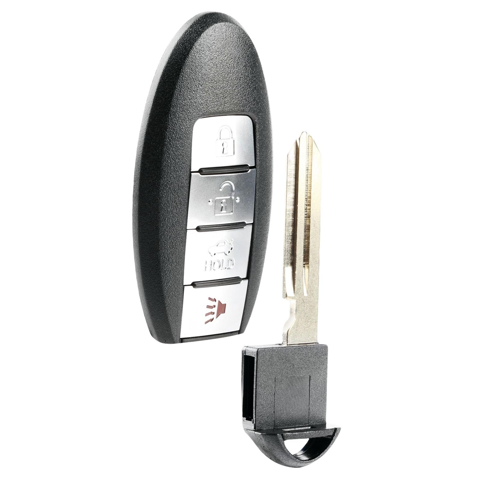 KeylessOption replacement blank key + fob for Nissan, Infiniti (285E3 ...