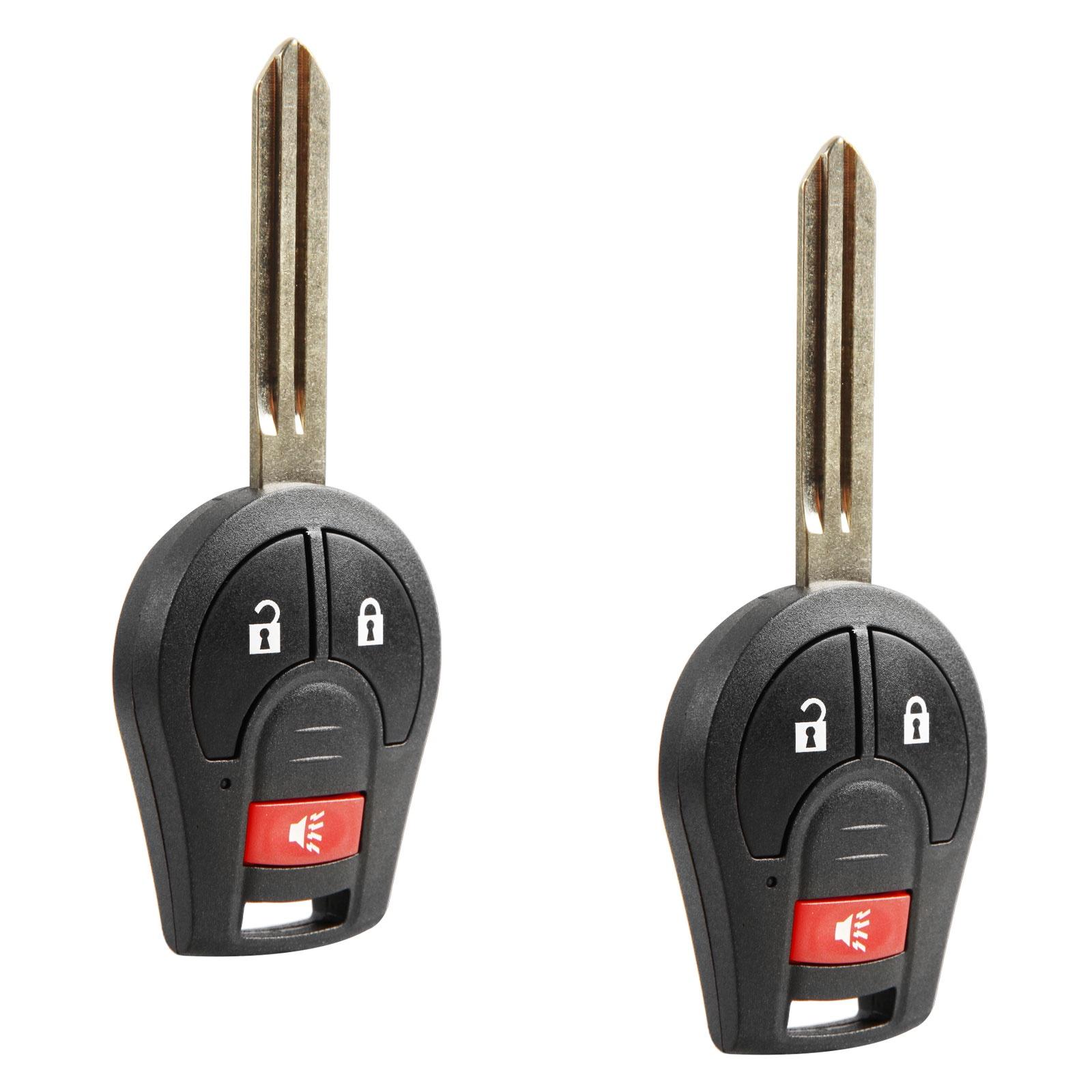 KeylessOption replacement blank key + fob for Nissan, Infiniti (H0561 ...