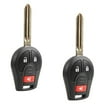 KeylessOption replacement blank key + fob for Nissan, Infiniti (H0561 ...