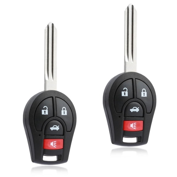 KeylessOption replacement blank key + fob for Nissan, Infiniti (H0561 ...