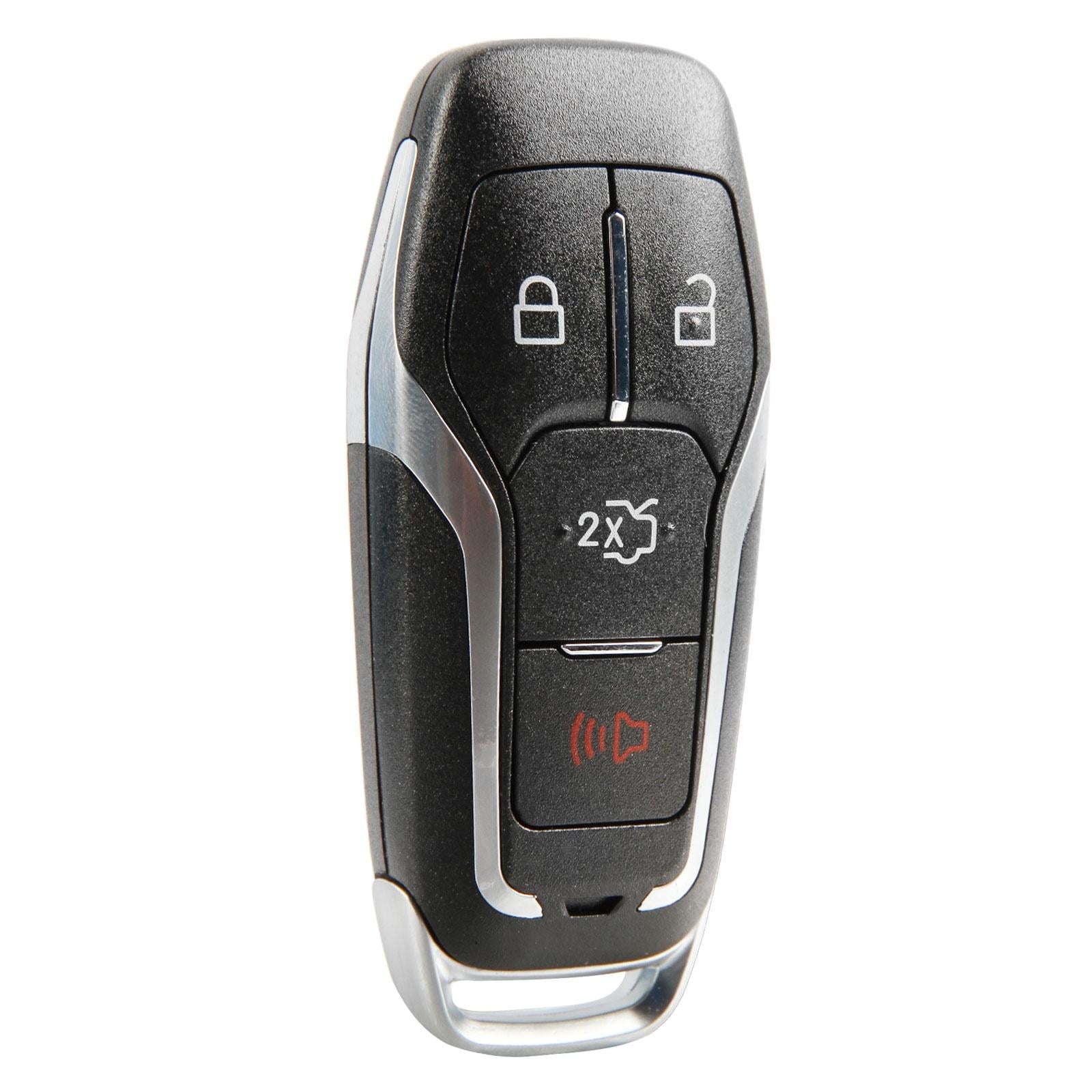 KeylessOption replacement blank key + remote fob for Ford Fusion, Edge ...
