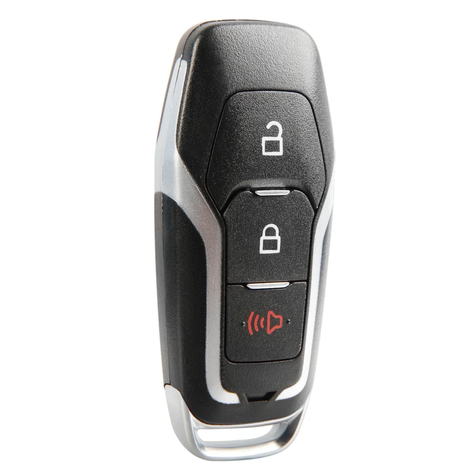 KeylessOption replacement blank key + remote fob for Ford F150 ...