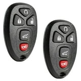 5-Button Key Fob for Buick/Cadillac/Chevrolet/GMC/Saturn, Trunk Release ...