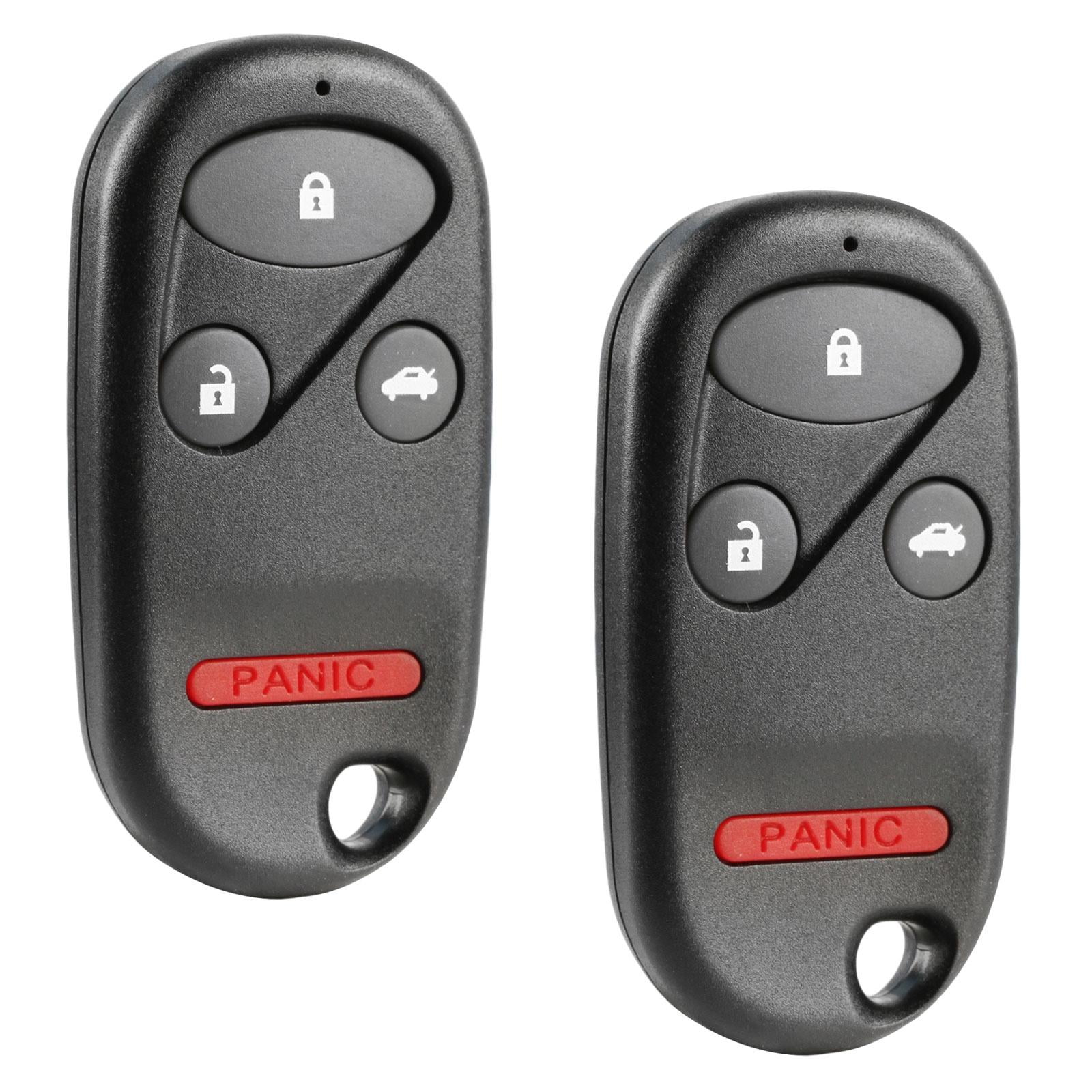 KeylessOption replacement fob for Honda CRV, S2000 (72147-S3Y-A01) 3 ...