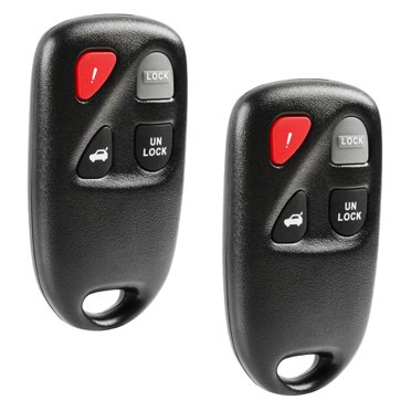 KeylessOption replacement blank flip key fob for Mazda (BBM4-67-5RY) 3 ...