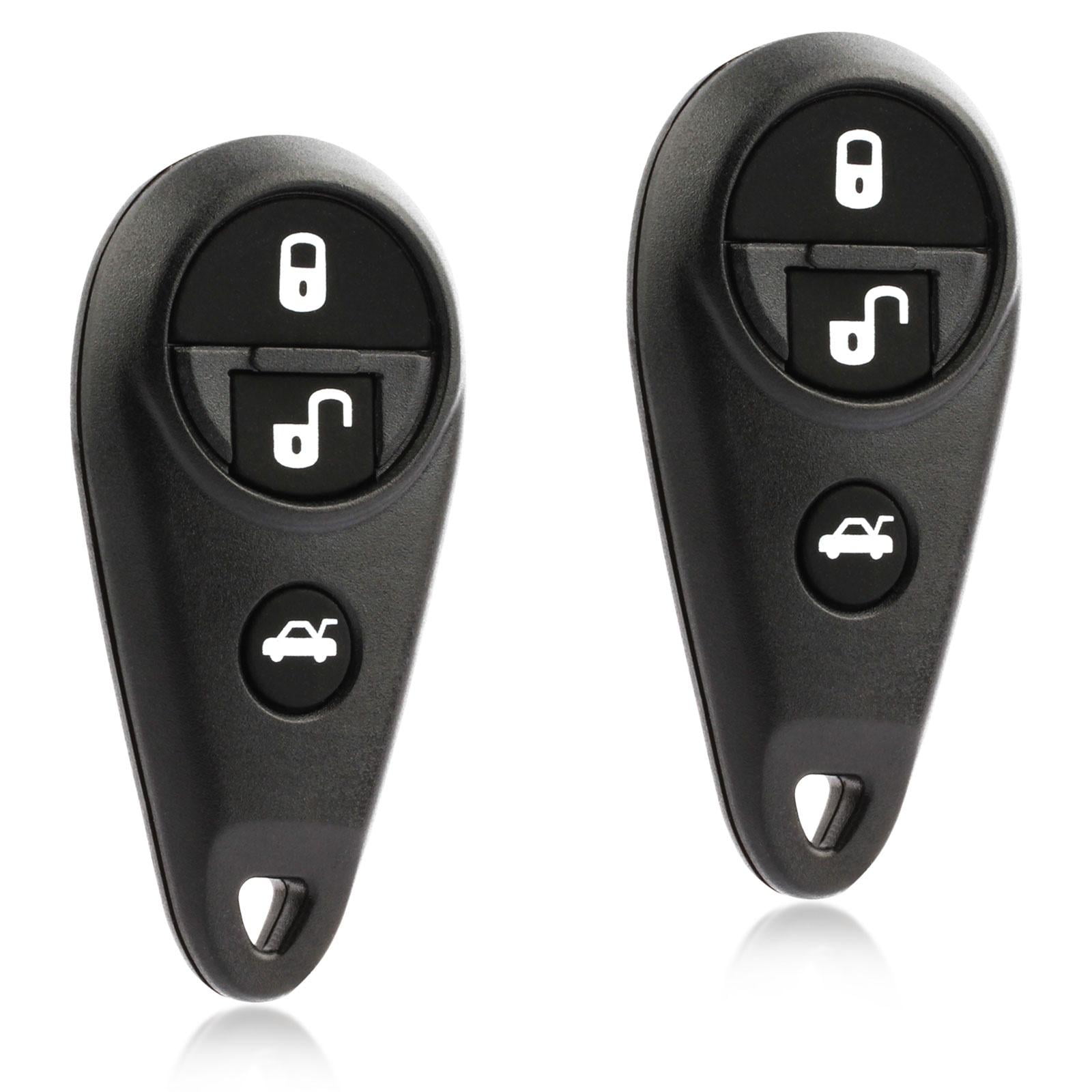 KeylessOption replacement fob for Subaru (88036SC030) 3-button tear ...