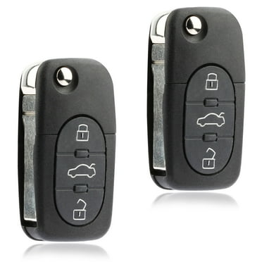 KeylessOption replacement blank flip key fob for Mazda (BBM4-67-5RY) 3 ...