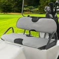 Keylever Golf Cart Seat Cover, Gray, Breathable Durable Mesh, Fits Club Car Yamaha EZGO ...