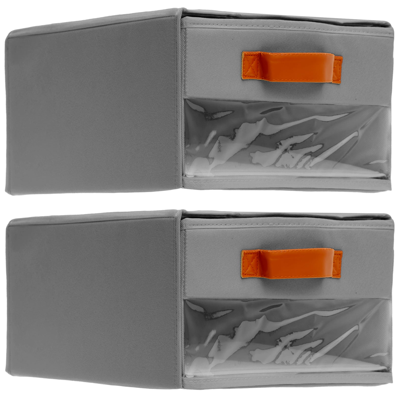 Keyohome 2Pcs Clothes Drawer Storage Box 18L Foldable Fabric Closet ...