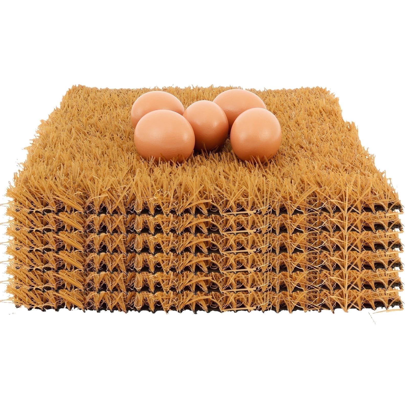 6Pcs Chicken Nesting Pads 12inch Reusable Chicken Laying Pads Nonslip ...