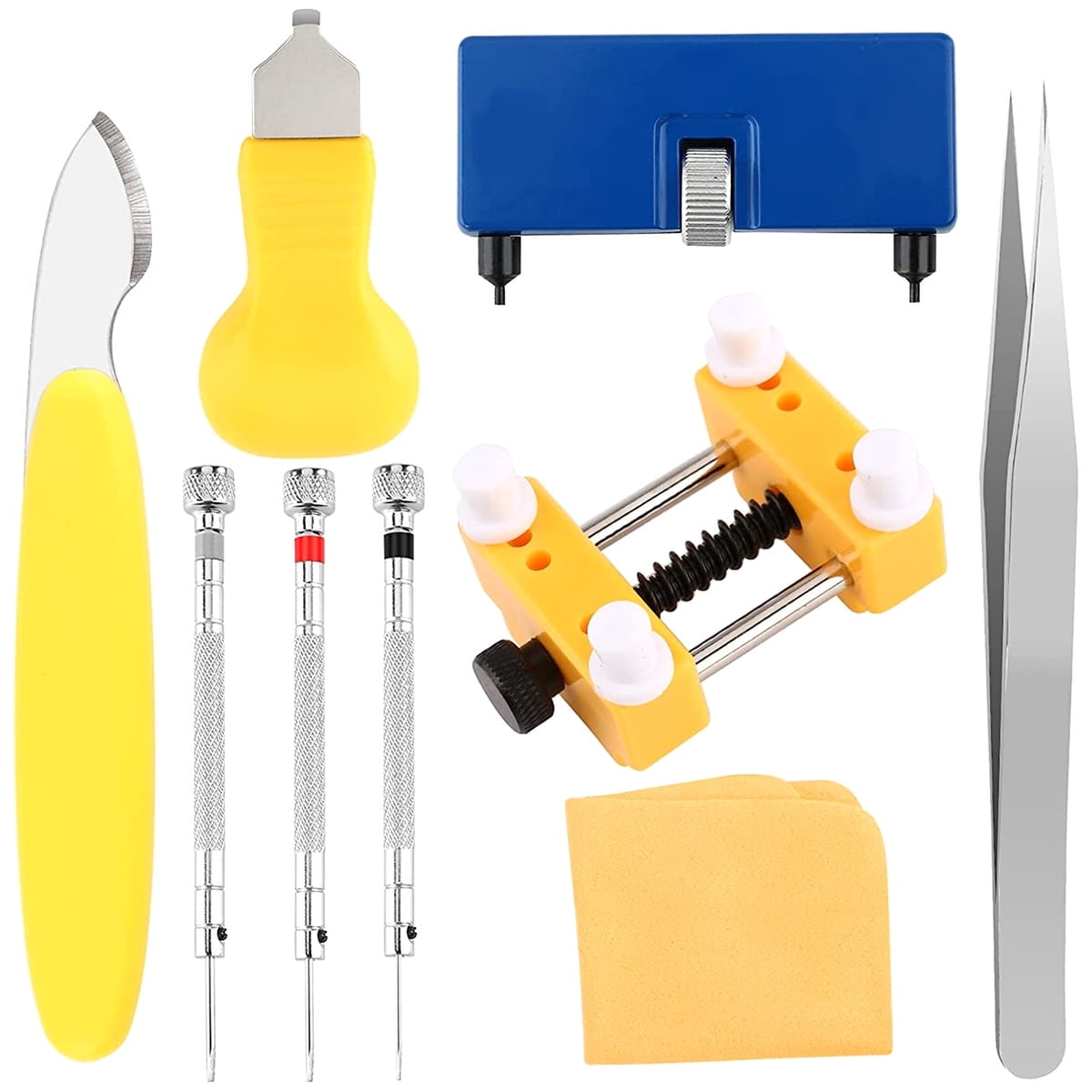 Nyidpsz 9 Pack Professional Watch Repair Kit, Watch Back Remover ...