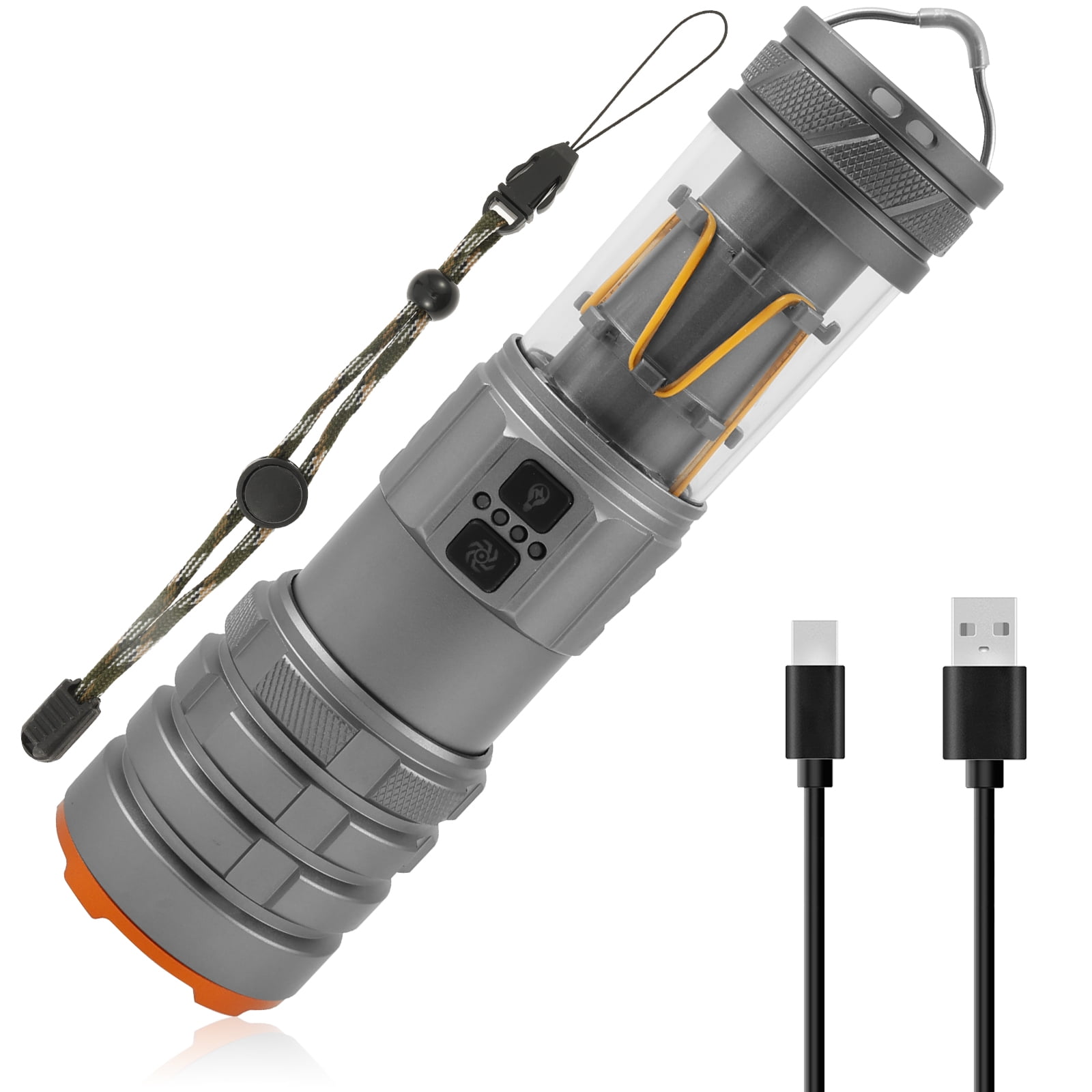 Keyohome LED Torch with Camping Light and 11 Light Modes 5000 High ...