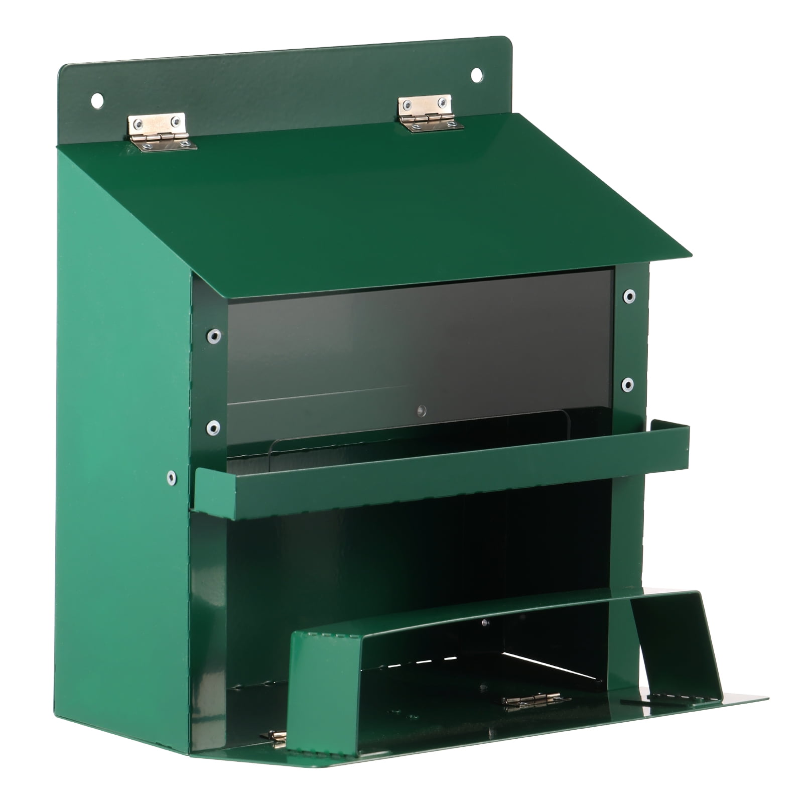 Keyohome Metal Squirrel Feeder Large Capacity Outside Squirrel Feeder ...