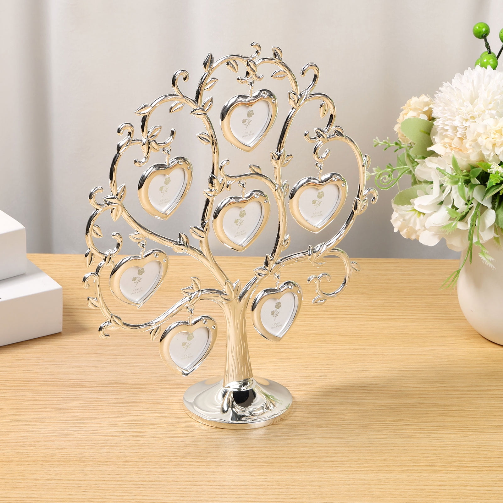 Keyohome Photo Frame Family Tree Metal Family Tree Photo Frame Tree ...
