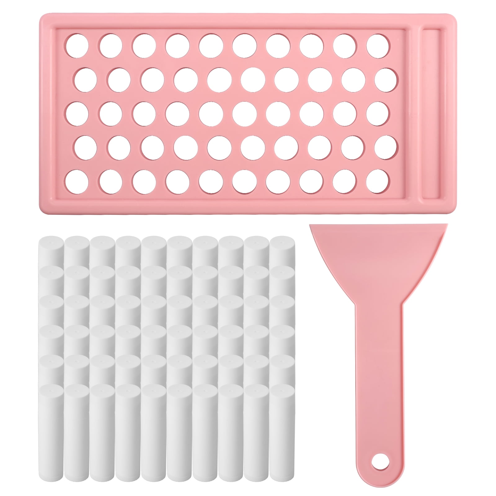 Keyohome Plastic Twist up Lip Balm Tube Compact Multipurpose Empty ...