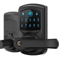 Keypad Door Lock with Handle, Fingerprint Keypad Digtal Knob, Door Lock ...