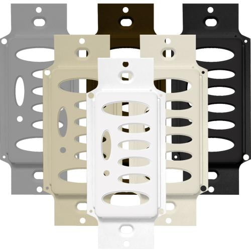 PCS PulseWorx UPB Keypad Retainer Ring, 6 Button, Grey (KRR-6-G ...