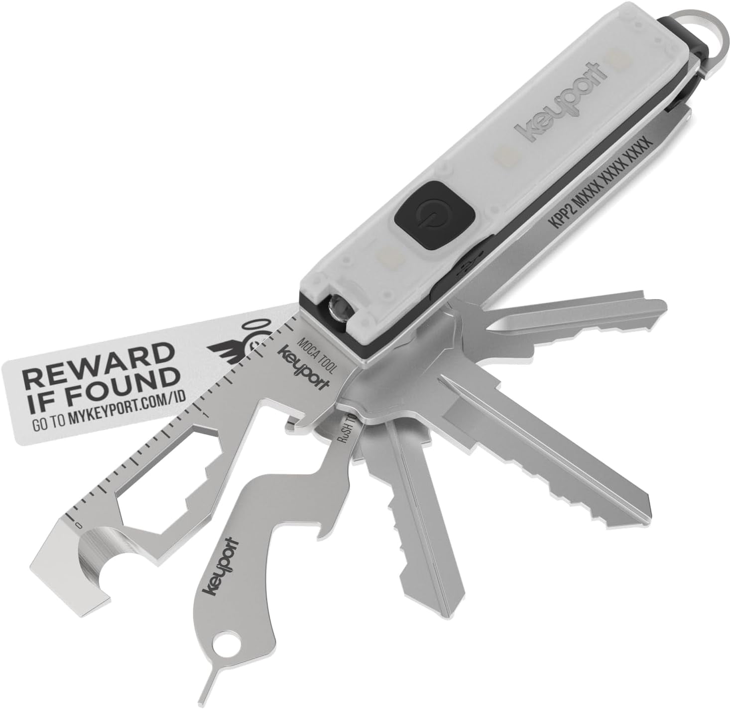 Keyport Pivot 2.0 Essential Plus Kit - Modular Key Organizer with Mini ...