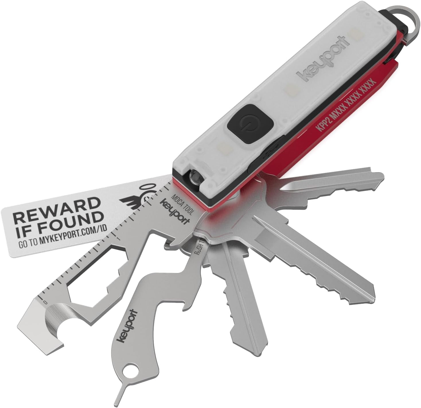 Keyport Pivot 2.0 Essential Plus Kit - Modular Key Organizer with Mini ...