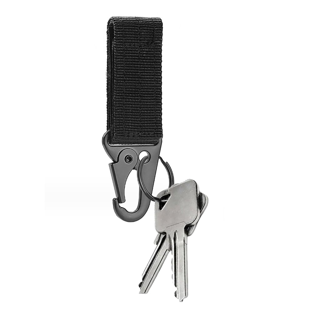 Keyring Gear Key Keeper Nylon Belt Keychain Clip Webbing Key Clips ...