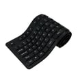 Keys 108 Keys USB Silicone Flexible Foldable Keyboard Waterproof ...