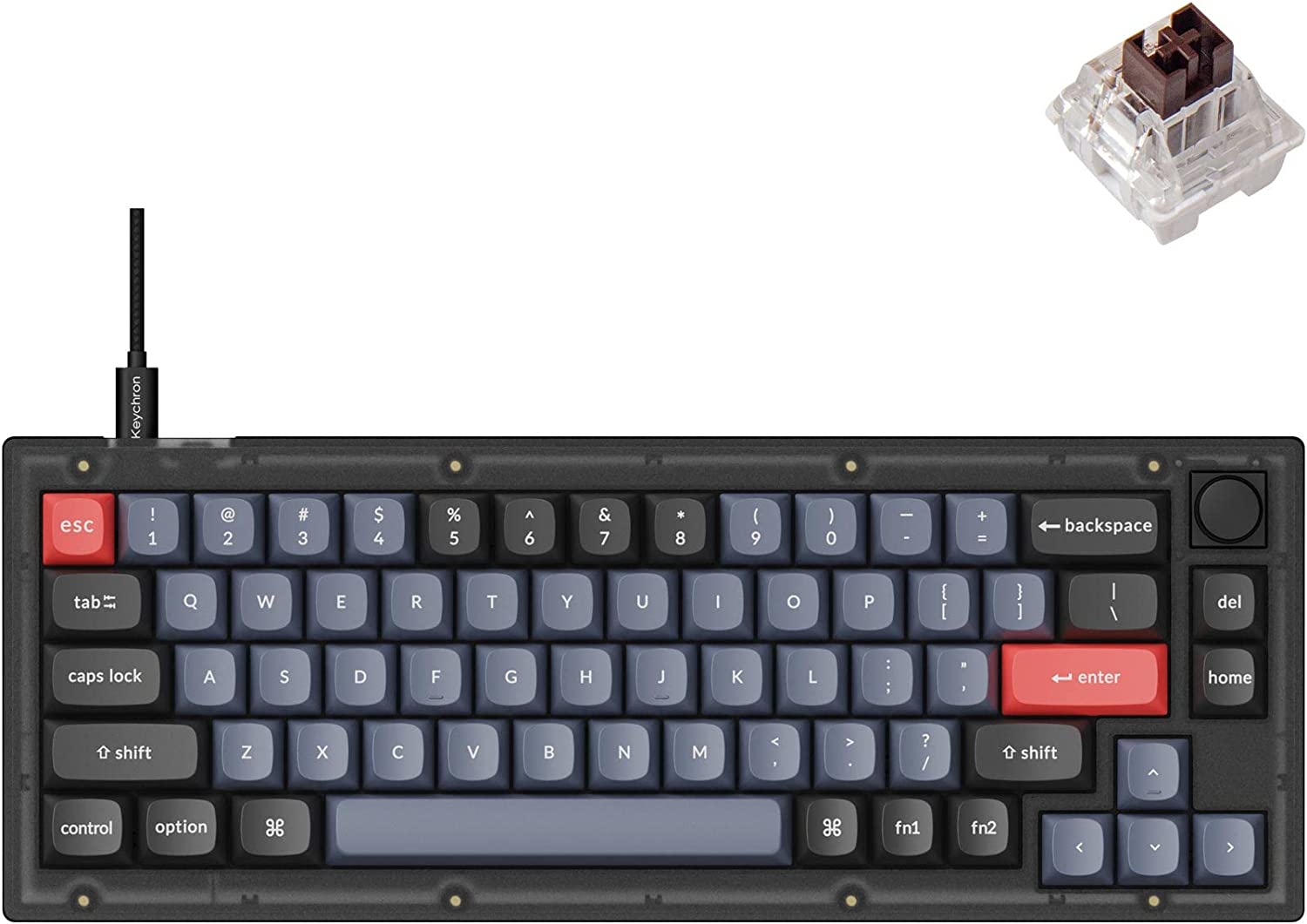 Keys Mechanical Keyboard: The V2 has a 65% ultra-compact layout with ...