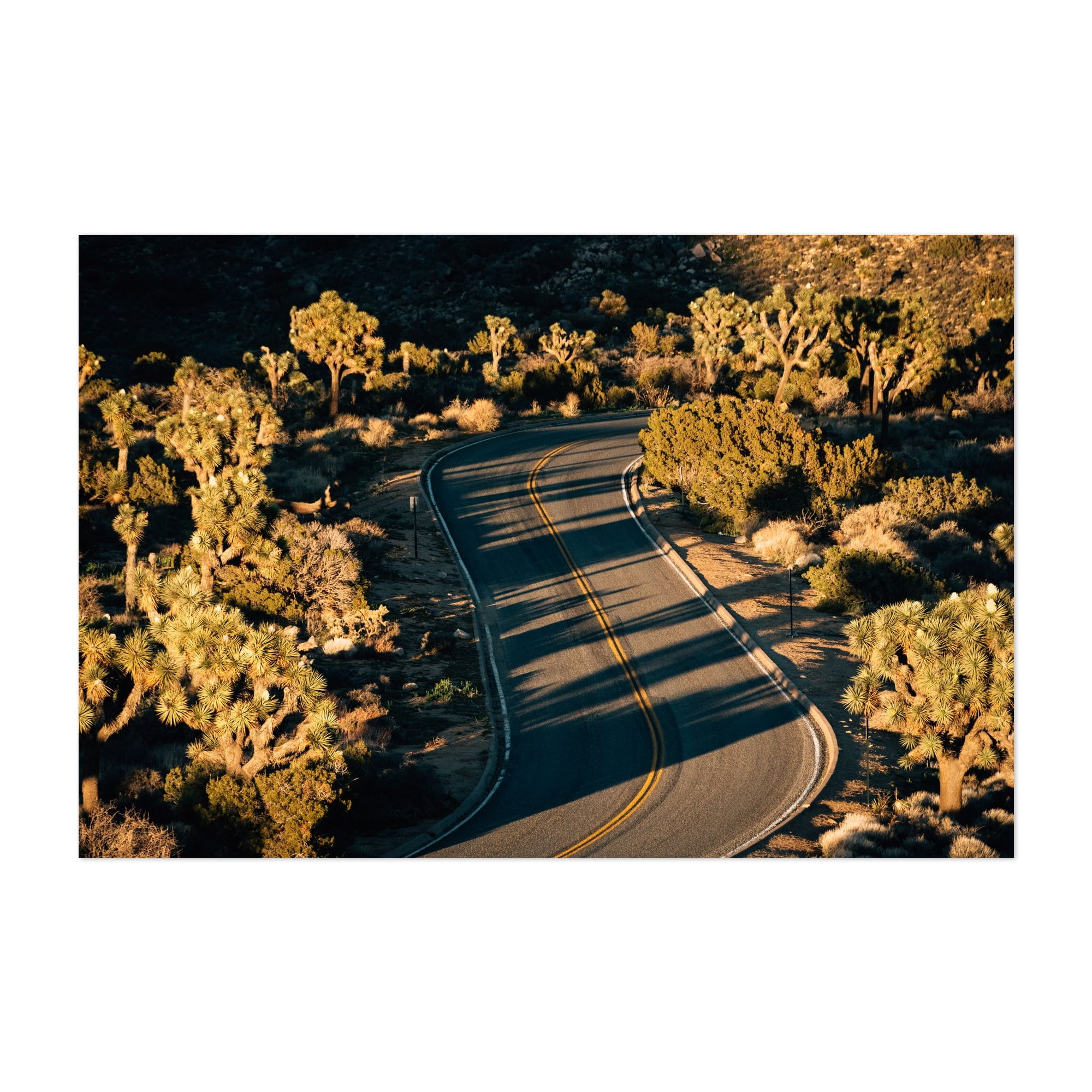 Keys View Road - Joshua Tree California Photography Desert Landscape ...