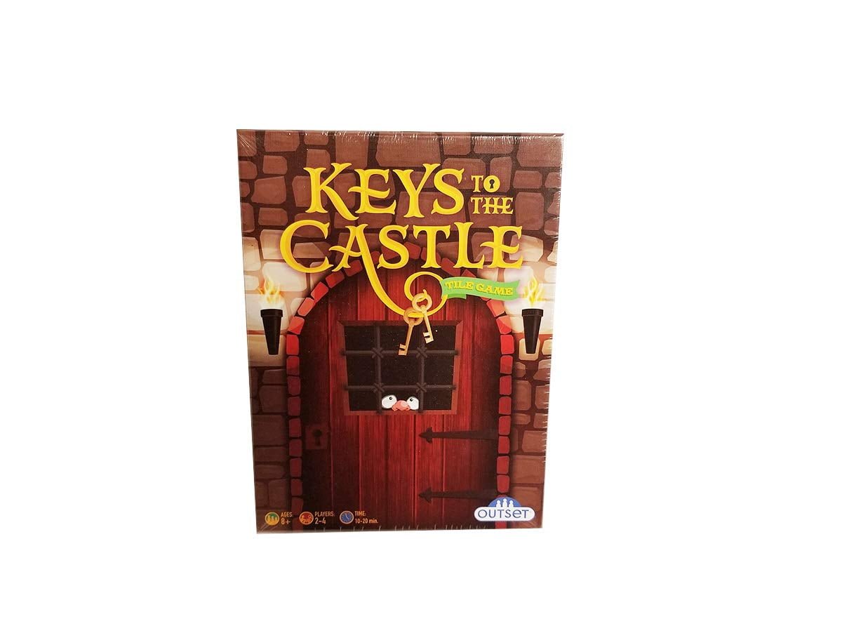 Keys to The Castle - Includes 54 Cards and 40 Tiles to Build a Castle ...