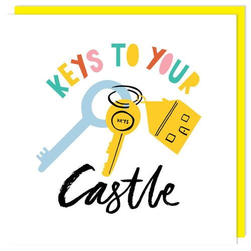 Keys to Your Castle Greeting Card - Walmart.com