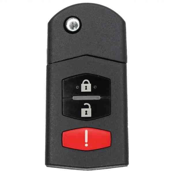 Keys4Less Replacement Flip Key Fob for Mazda 3 2010 FCC Part Number ...