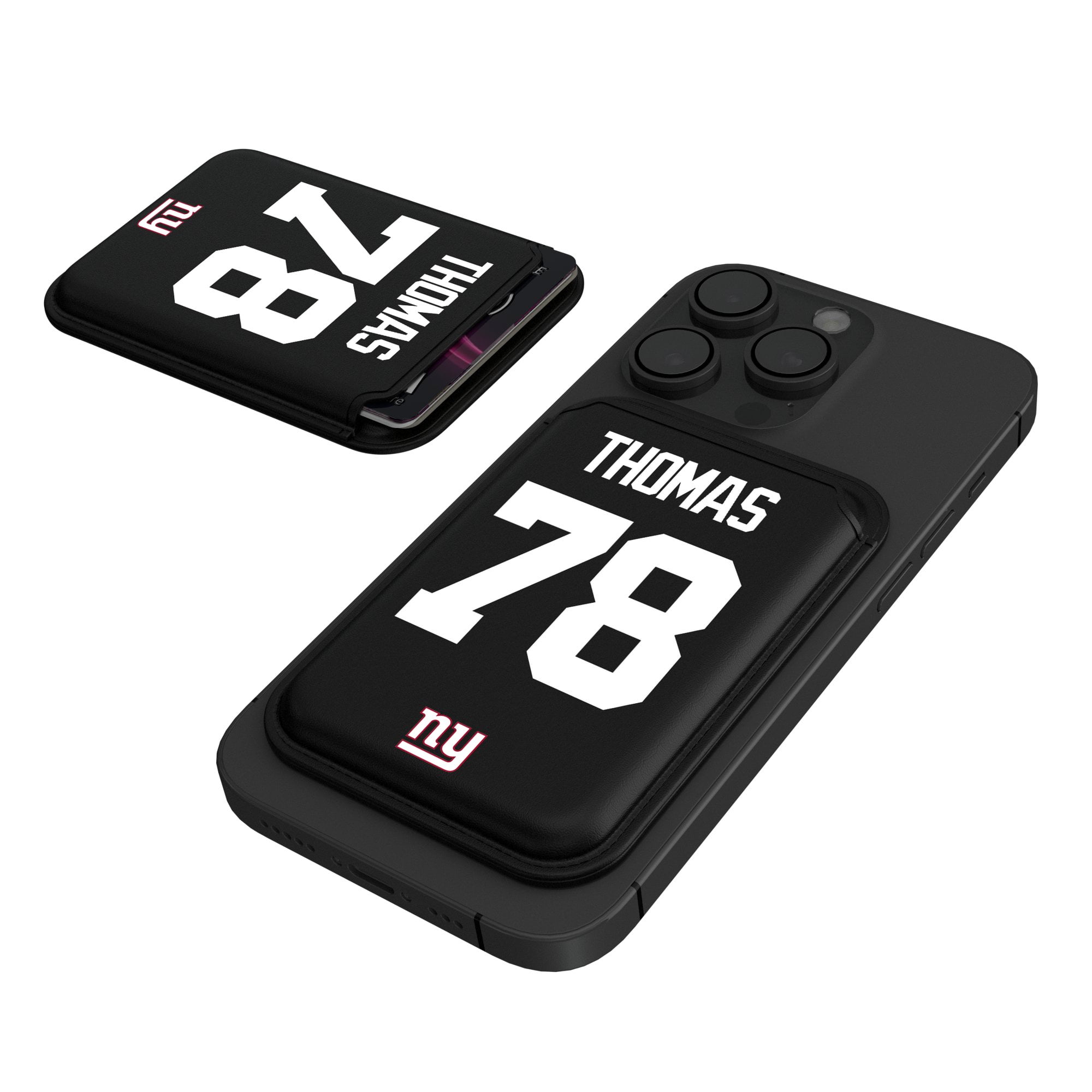 Keyscaper Andrew Thomas Black New York Giants Magnetic Credit Card ...