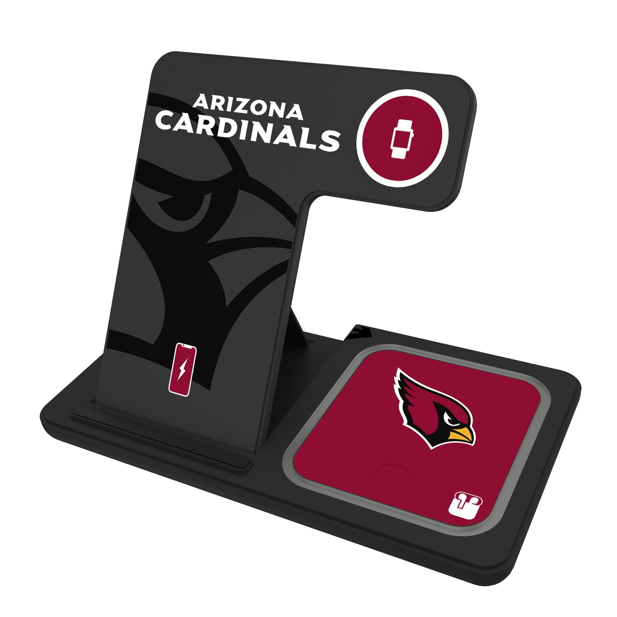 Keyscaper Arizona Cardinals 3-In-1 Wireless Charger - Walmart.com