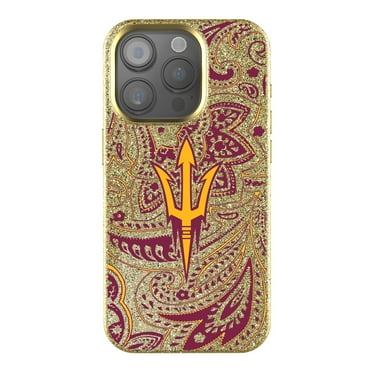 Arizona State Sun Devils iPhone Paisley Design Clear Case - Walmart.com