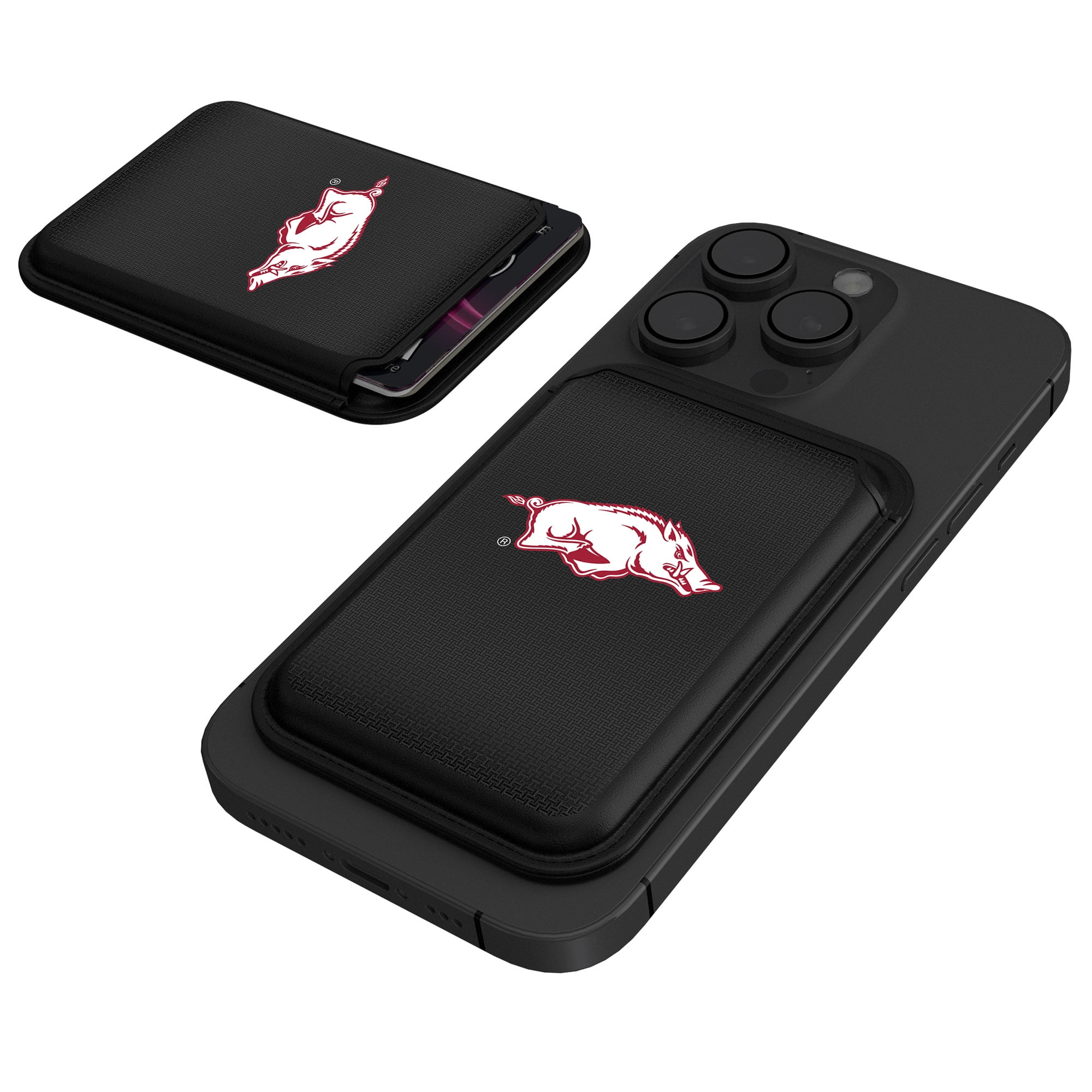 Keyscaper Arkansas Razorbacks Magnetic Credit Card Wallet - Walmart.com