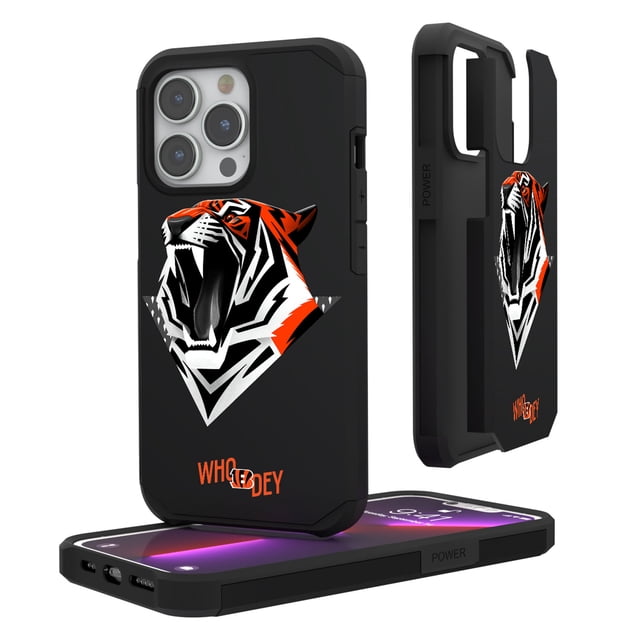 Keyscaper Black Cincinnati Bengals iPhone Rugged Case - Walmart.com