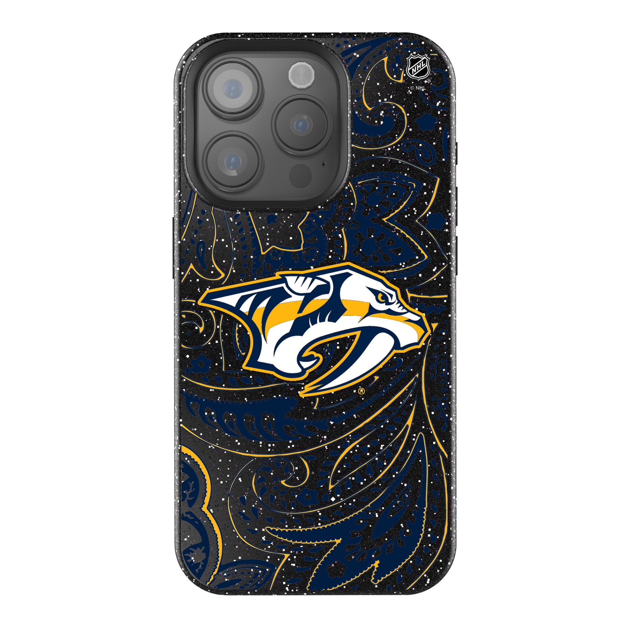 Keyscaper Black Nashville Predators Paisley Bling iPhone Case - Walmart.com