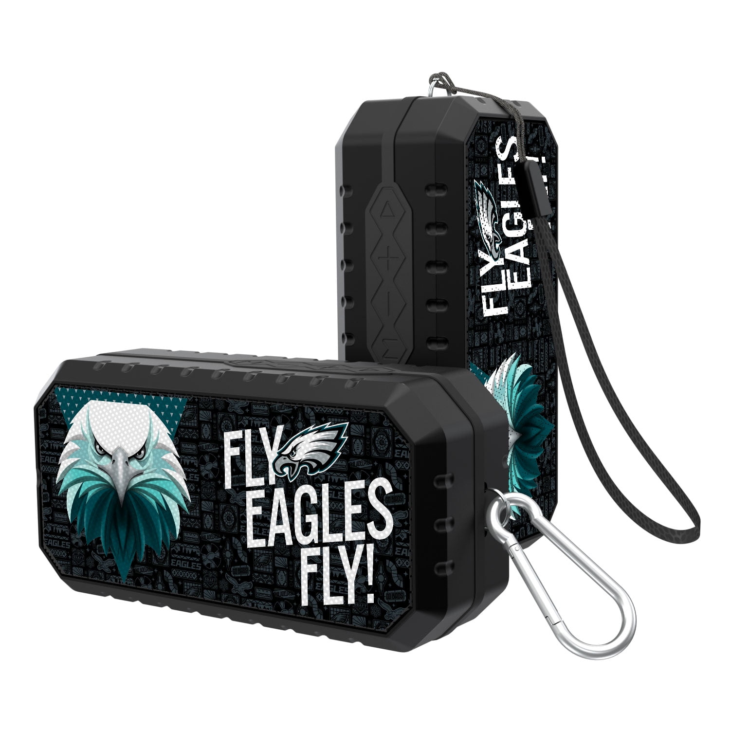 Keyscaper Black Philadelphia Eagles Water Resistant Bluetooth Speaker ...