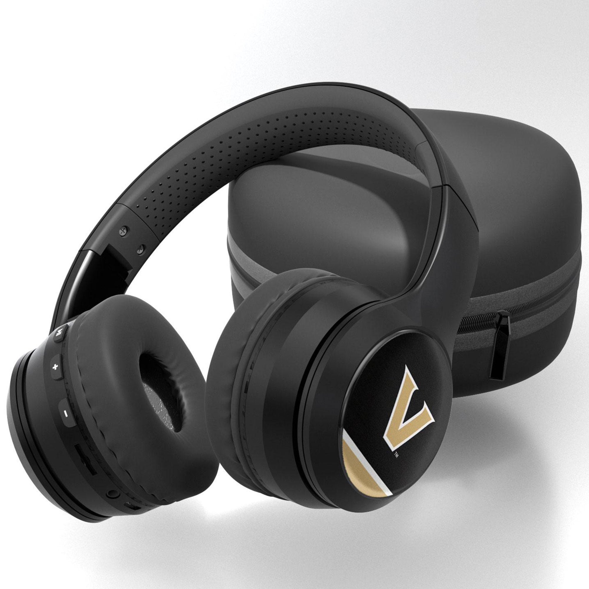 Keyscaper Black Vanderbilt Commodores Wireless Bluetooth Headphones ...